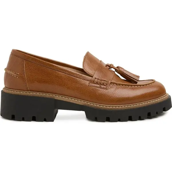CELTIC & CO. Tassel Leather Loafers