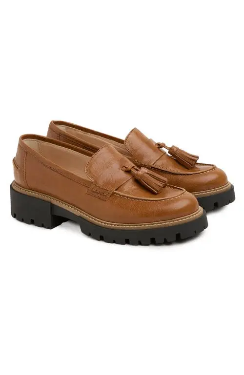CELTIC & CO. Tassel Leather Loafers
