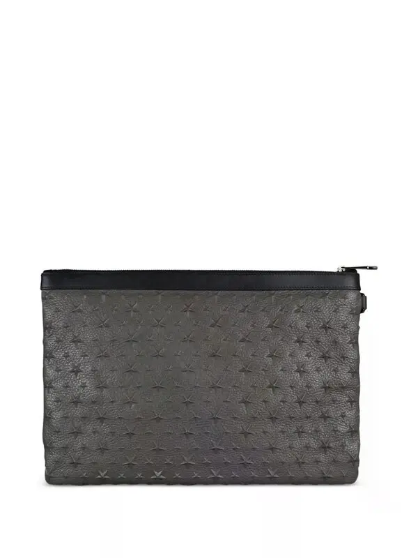 JIMMY CHOO Derek Clutch Bag - Grey