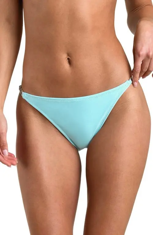 L'AGENCE Violet Ring Bikini Bottoms - Ice Blue
