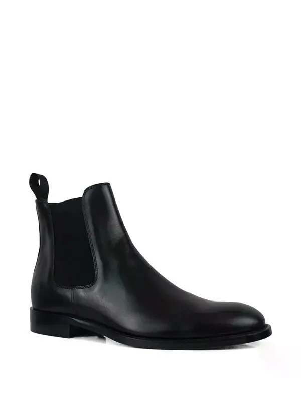 ALBERTO FASCIANI Leather Chelsea Boots