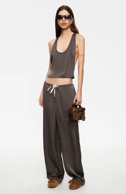 Lioness Satin Drawstring Pants