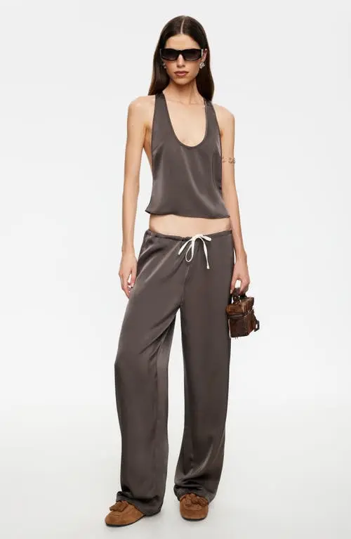 Lioness Satin Drawstring Pants