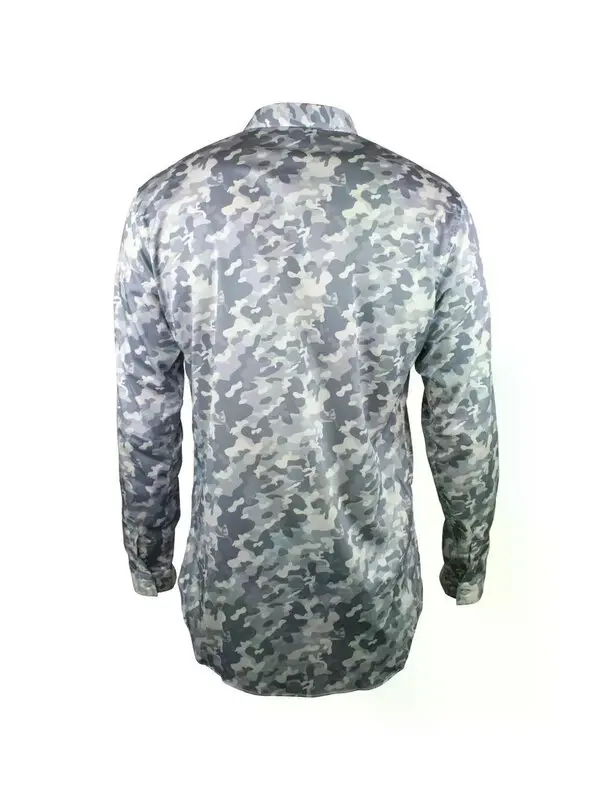 Philipp Plein Camo Logo-plaque Shirt