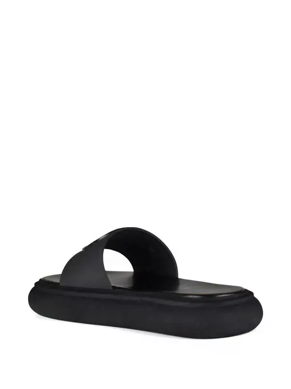 Moncler Logo Detail Slip-on Slippers