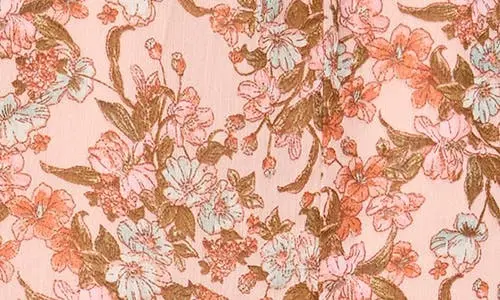 Chaus Floral-print Ruffle Top