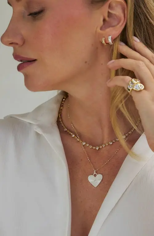 MIRANDA FRYE Dahlia Huggie Hoop Earrings