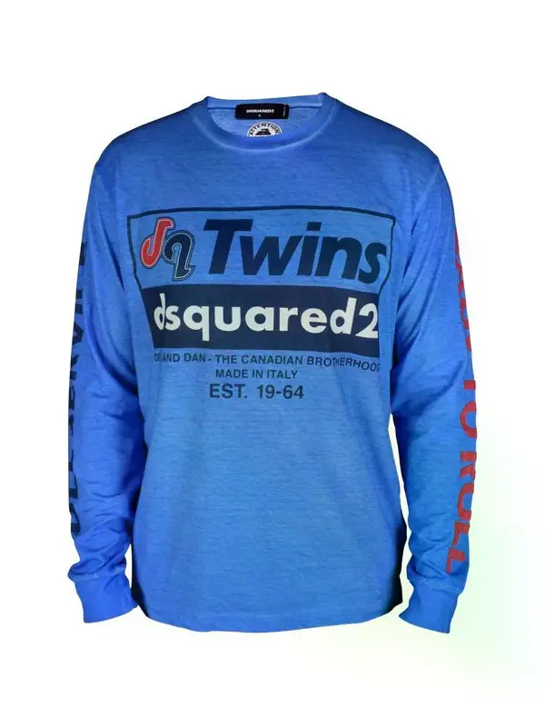 Dsquared2 Printed Long-sleeve T-shirt