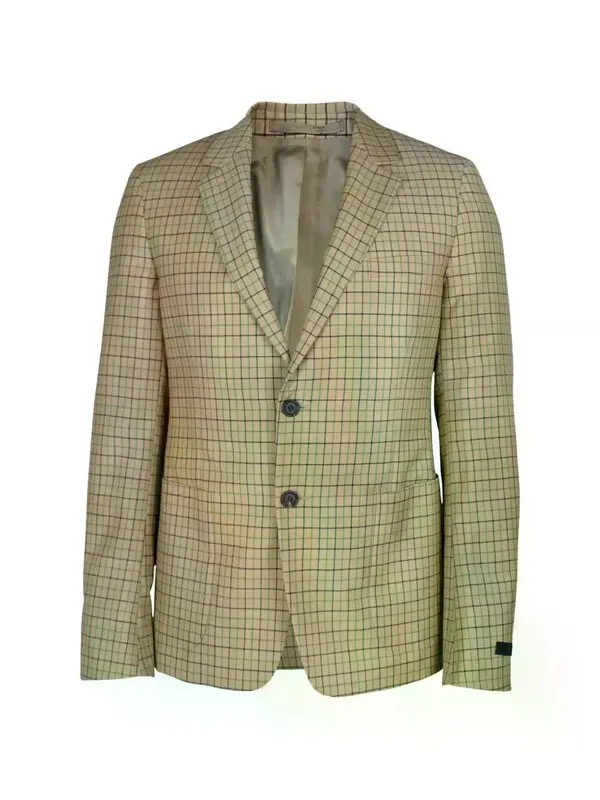 Prada Check-pattern Blazer