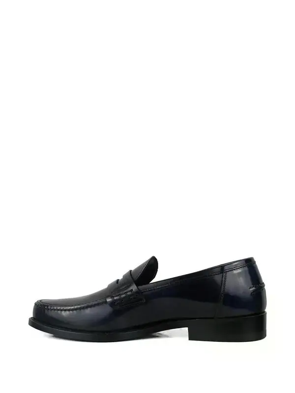 ALBERTO FASCIANI Shiny Leather Loafers