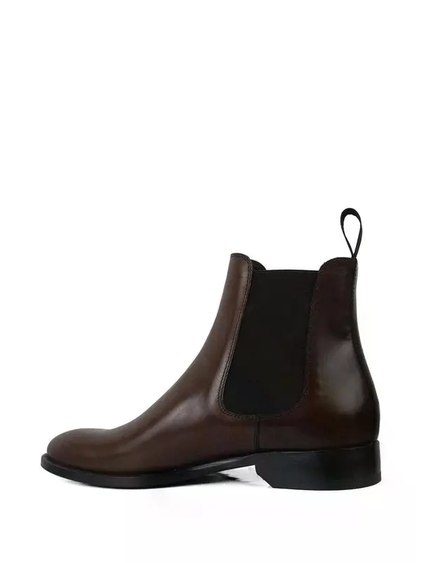 ALBERTO FASCIANI Leather Chelsea Boots