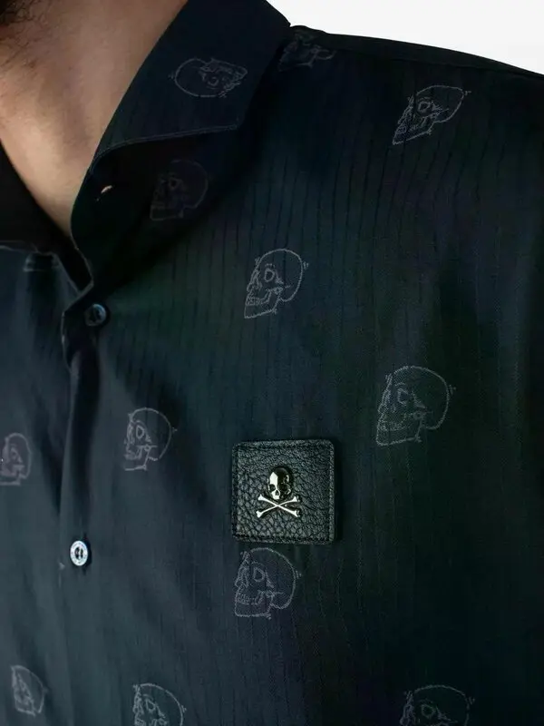 Philipp Plein Skull-pattern Shirt