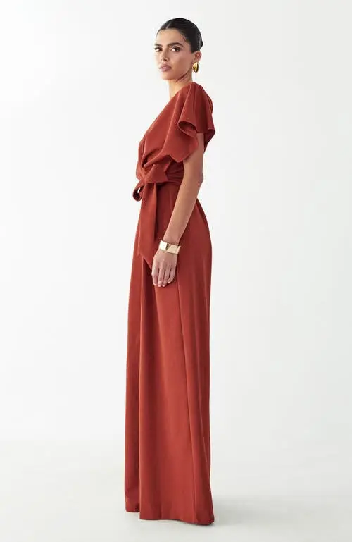 ST MRLO Hannah Wide Leg Jumpsuit - Copper