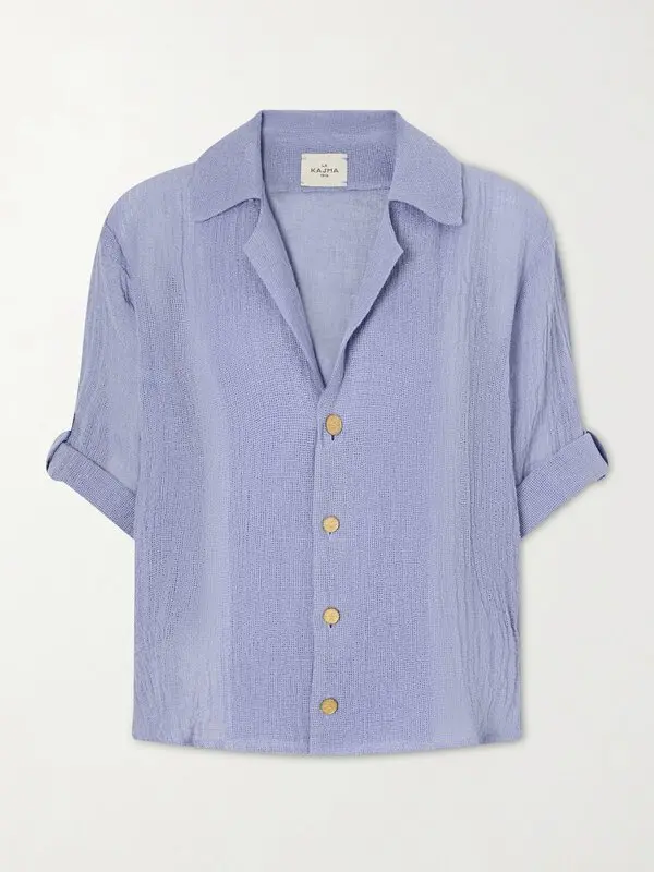 Le Kasha Minqar Linen Shirt