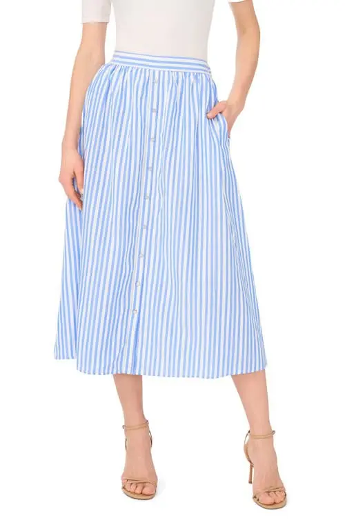 Vince Camuto Stripe Midi Skirt