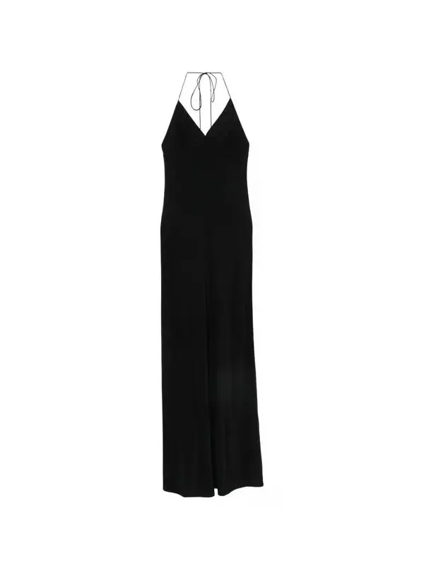 Matteau Low-back Halterneck Maxi Dress