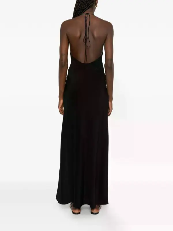 Matteau Low-back Halterneck Maxi Dress