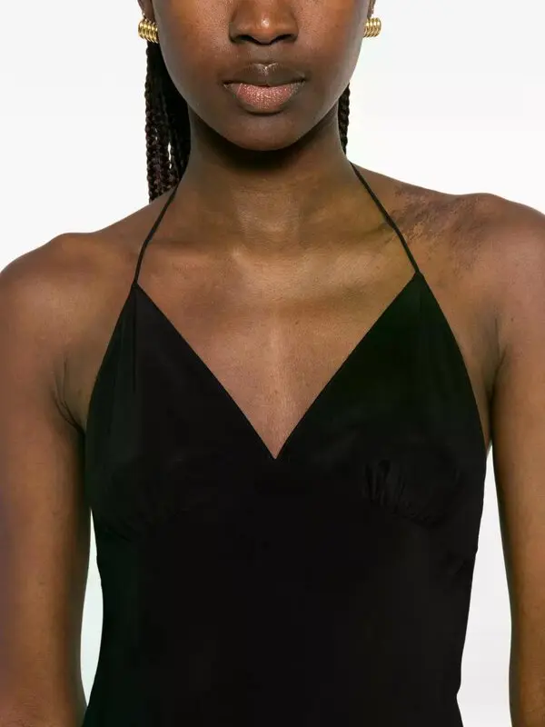 Matteau Low-back Halterneck Maxi Dress