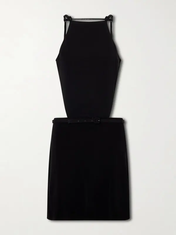 COURREGES Open Back Mini Dress
