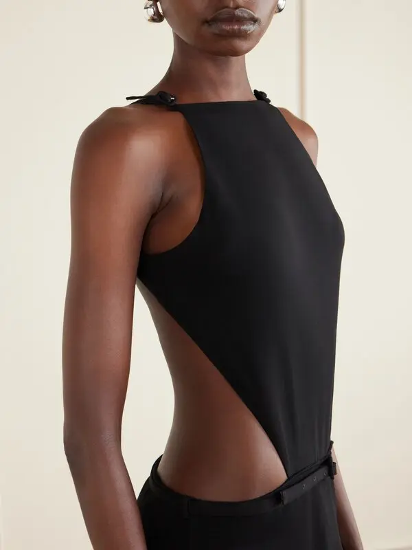 COURREGES Open Back Mini Dress