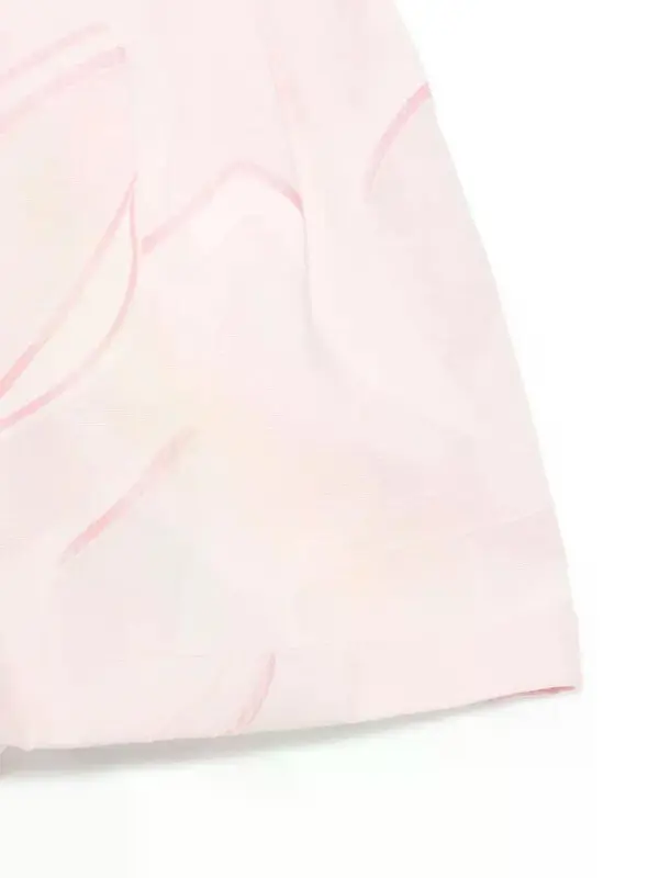 Shiatzy Chen Jacquarded Lightweight Shorts - Pink