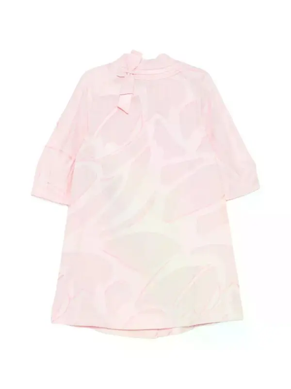 Shiatzy Chen Jacquard Coat - Pink