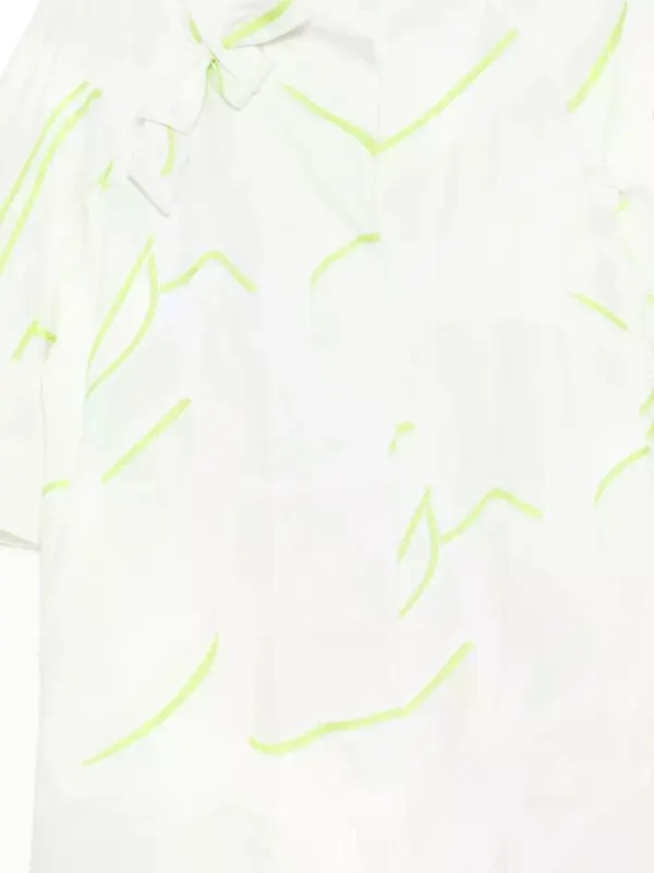 Shiatzy Chen Jacquard Coat - White