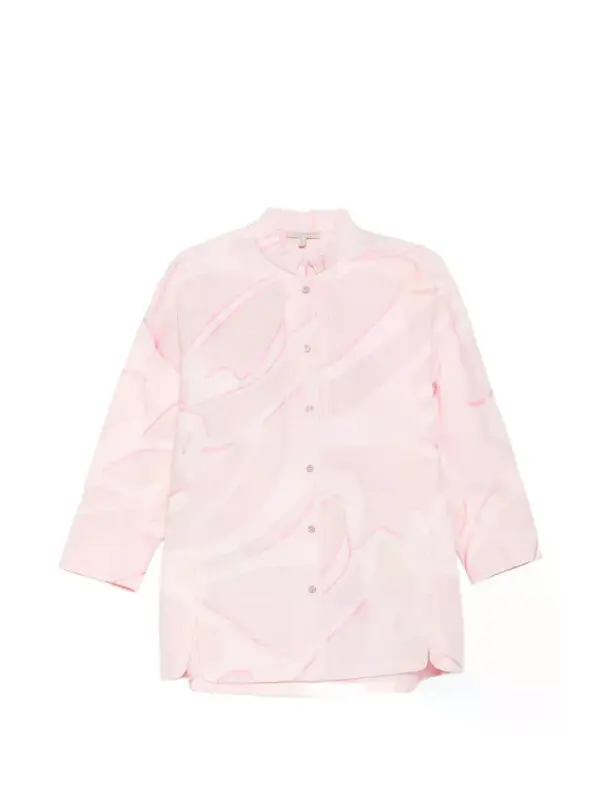 Shiatzy Chen Jacquard Stand-collar Jacket - Pink