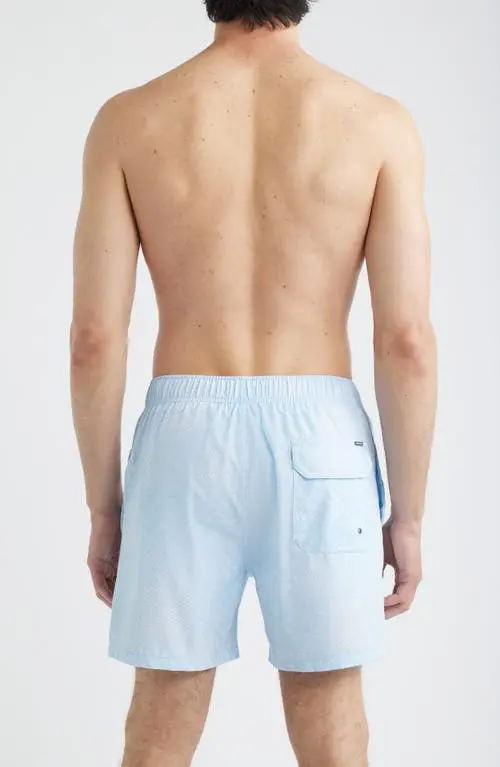 VINTAGE SUMMER Stretch Volley Swim Trunks