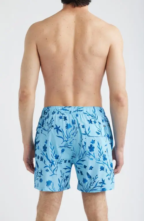 VINTAGE SUMMER Stretch Volley Swim Trunks