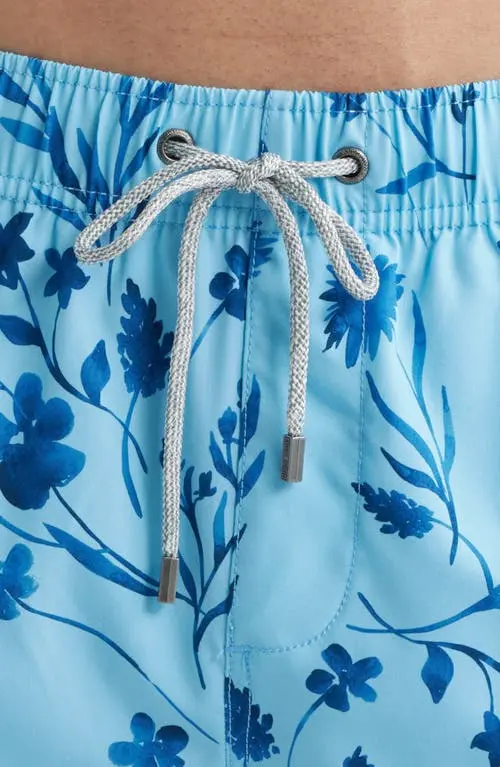 VINTAGE SUMMER Stretch Volley Swim Trunks
