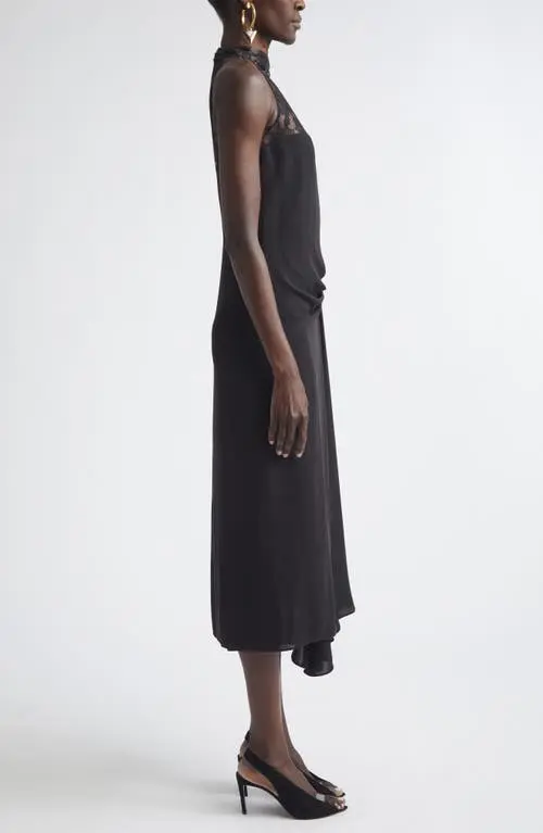 Valentino Garavani Lace Yoke Silk Gown
