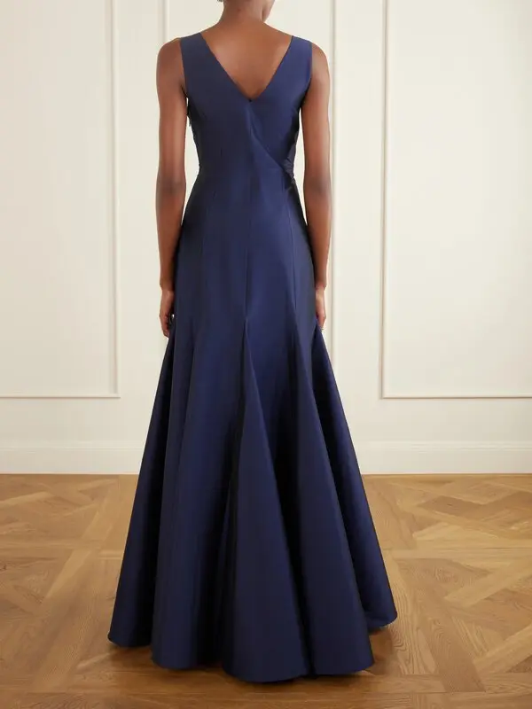 Bernadette Aurelia Paneled Gown - Blue