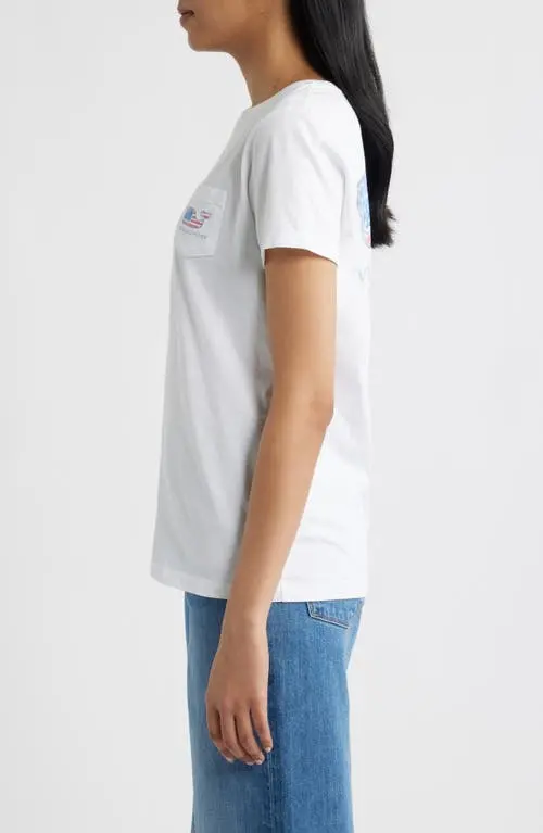 Vineyard Vines Logo Pocket Tee