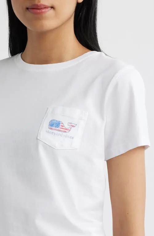 Vineyard Vines Logo Pocket Tee