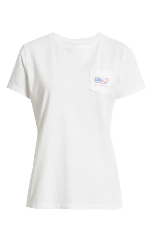 Vineyard Vines Logo Pocket Tee