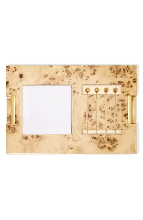 Aerin 21-piece Faux Shagreen Bar Set