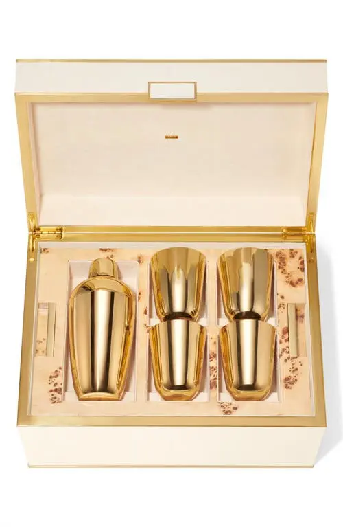 Aerin 21-piece Faux Shagreen Bar Set