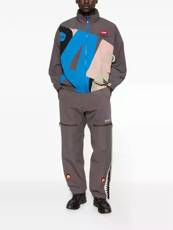 A BATHING APE X Kazuki Kuraishi Elasticated-cuffs Track Pants