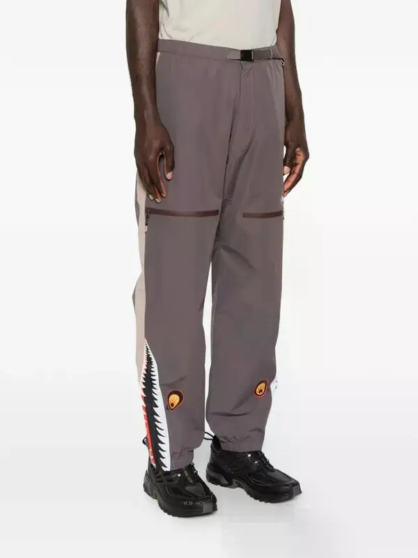 A BATHING APE X Kazuki Kuraishi Elasticated-cuffs Track Pants