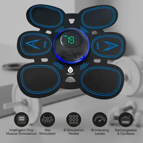 PURSONIC Abdominal Muscle Toner & Massager