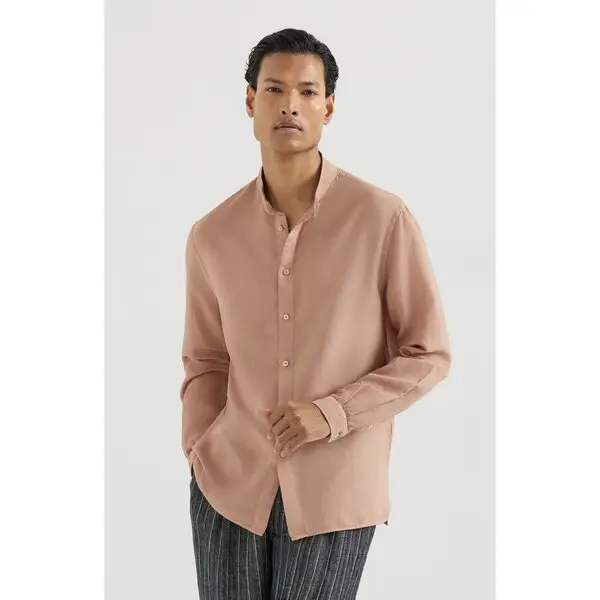 Brunello Cucinelli Pinpoint Shirt