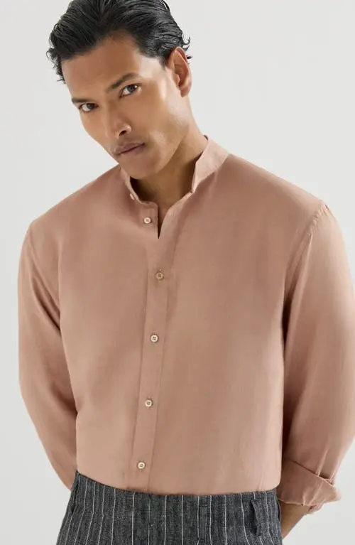 Brunello Cucinelli Pinpoint Shirt