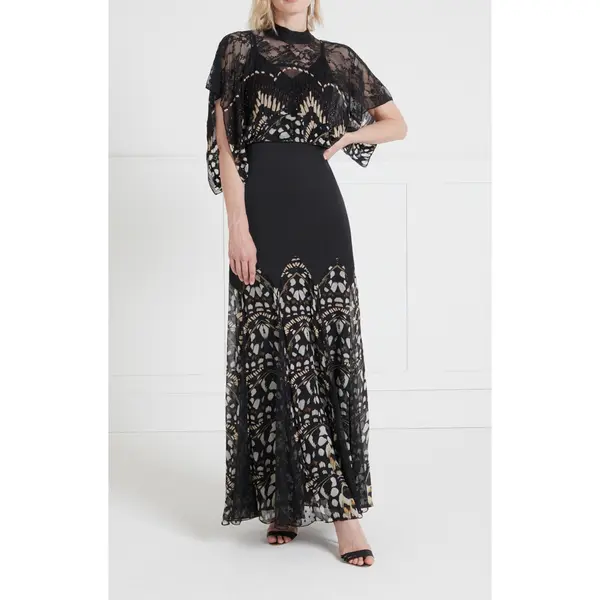 TEMPERLEY LONDON Emperor Story Maxi Dress