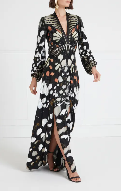 TEMPERLEY LONDON Emperor Gown - Black