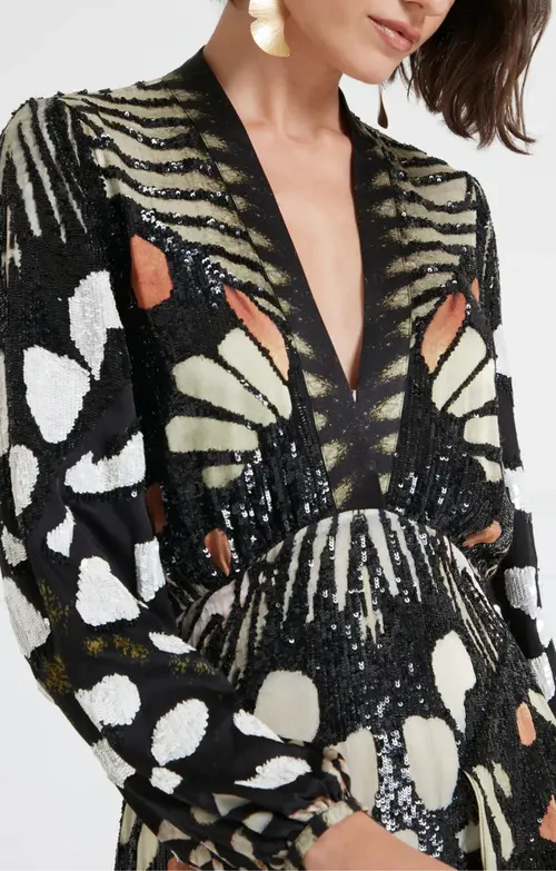 TEMPERLEY LONDON Emperor Gown - Black
