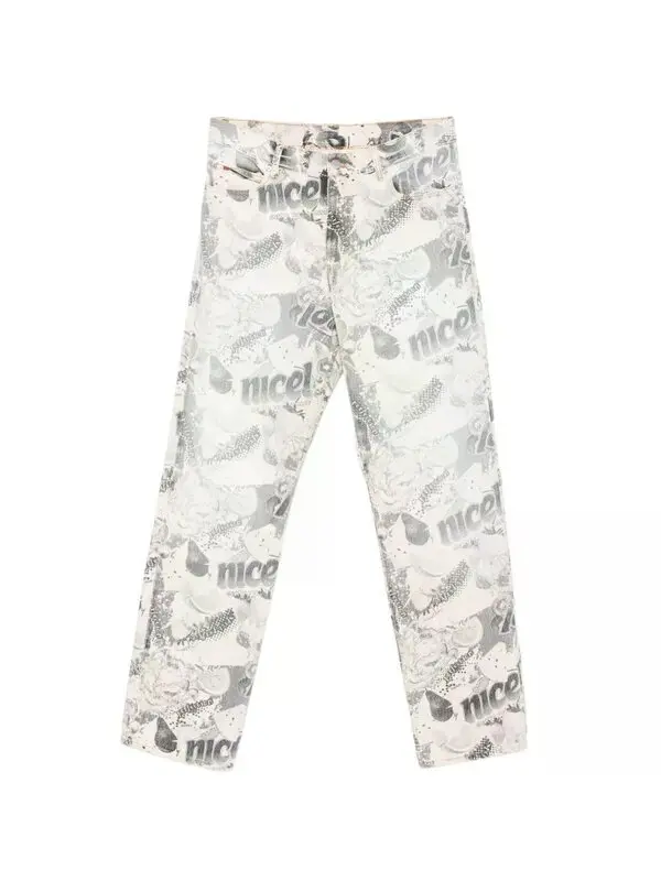 Martine Rose Printed Pocket Jeans