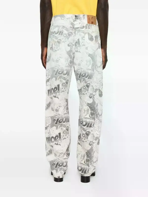 Martine Rose Printed Pocket Jeans
