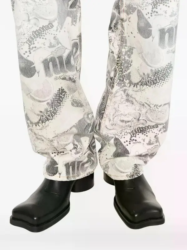 Martine Rose Printed Pocket Jeans