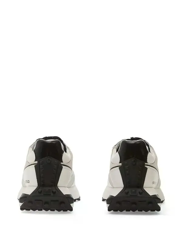 Karl Lagerfeld Panelled Lace-up Leather Sneakers